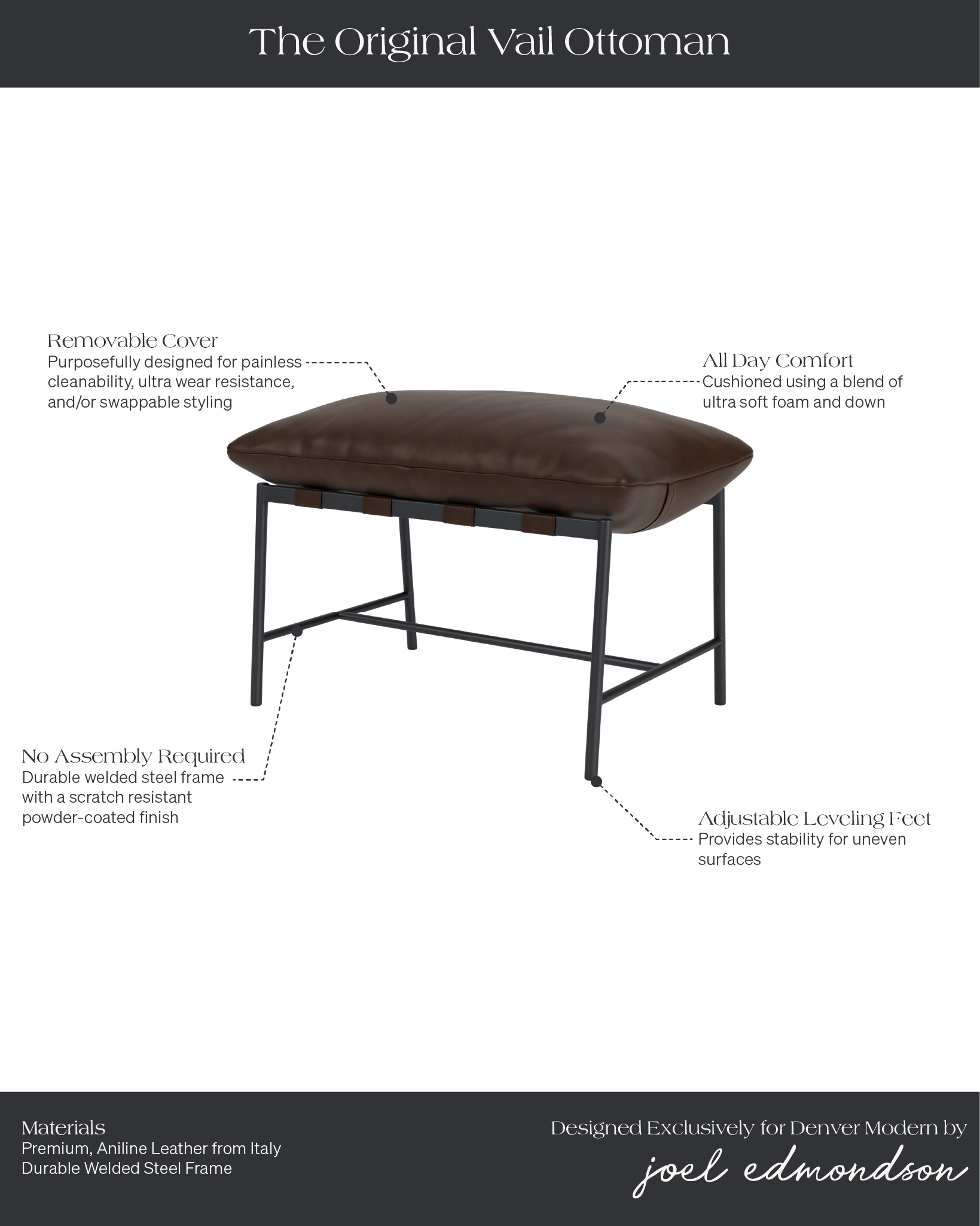 Ottomans – Denver Modern