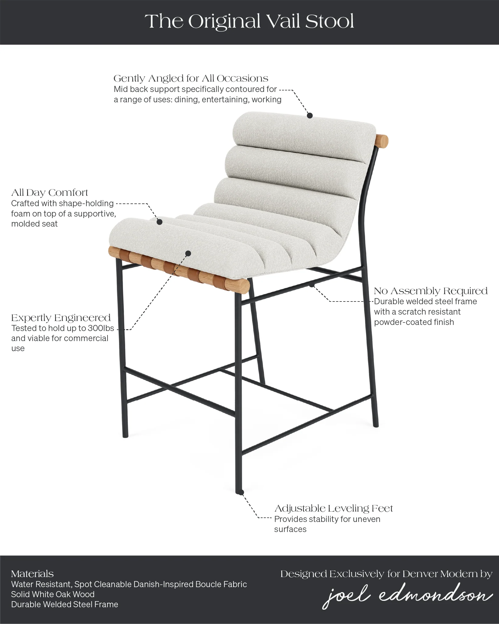 Denver Modern – Bar & Counter Stools | Modern & Timeless Seating