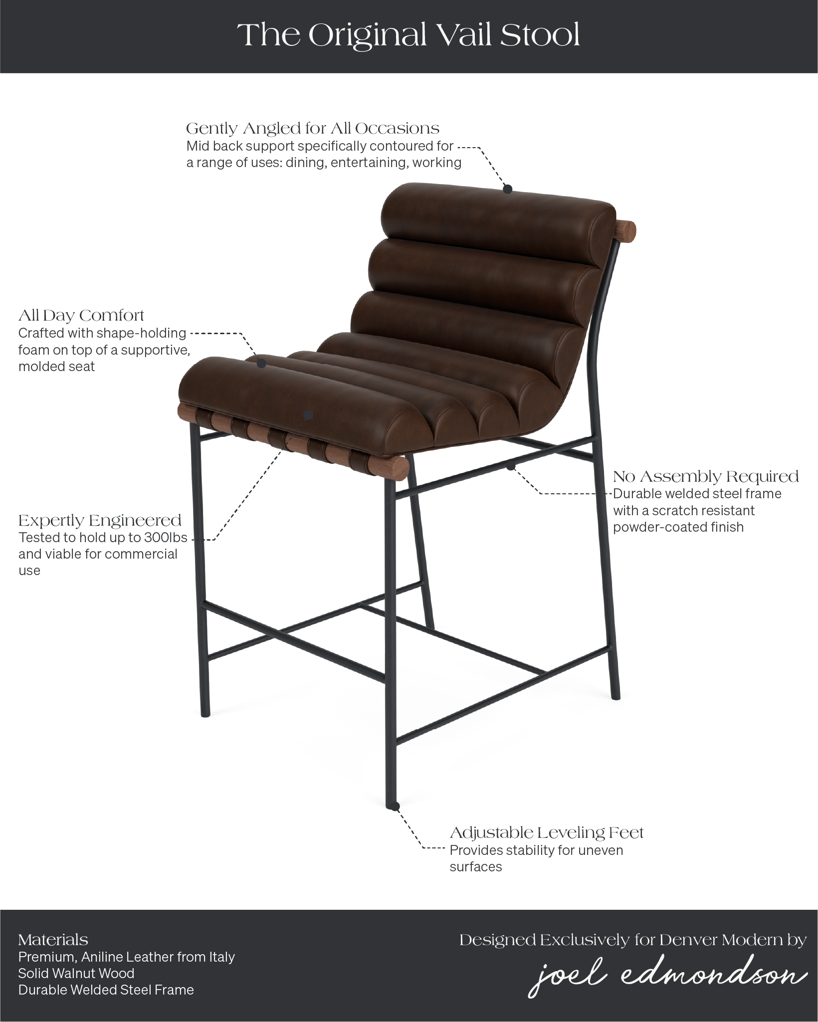 Bar & Counter Stools – Denver Modern