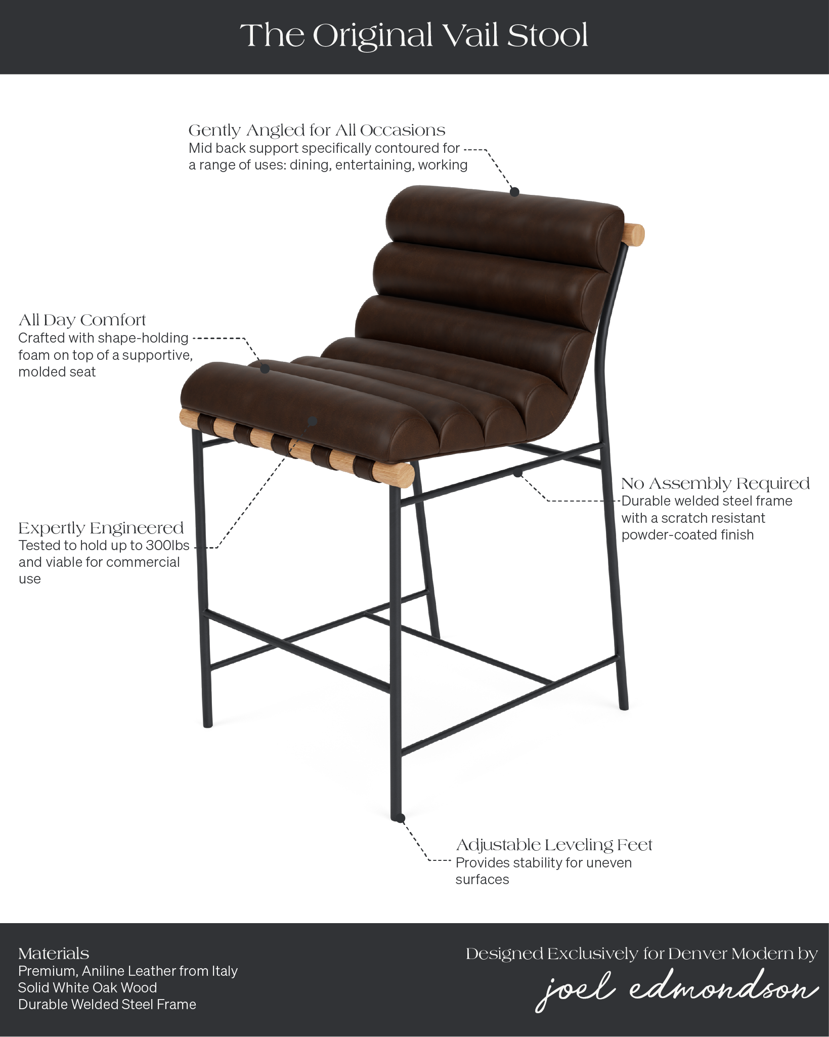 Bar & Counter Stools – Denver Modern