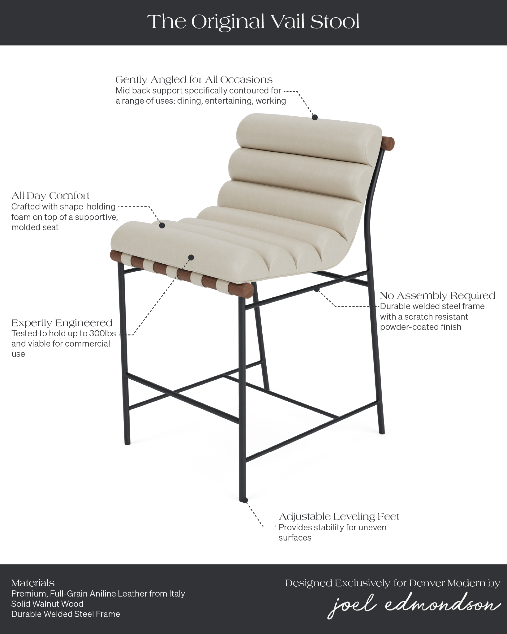 Bar & Counter Stools – Denver Modern